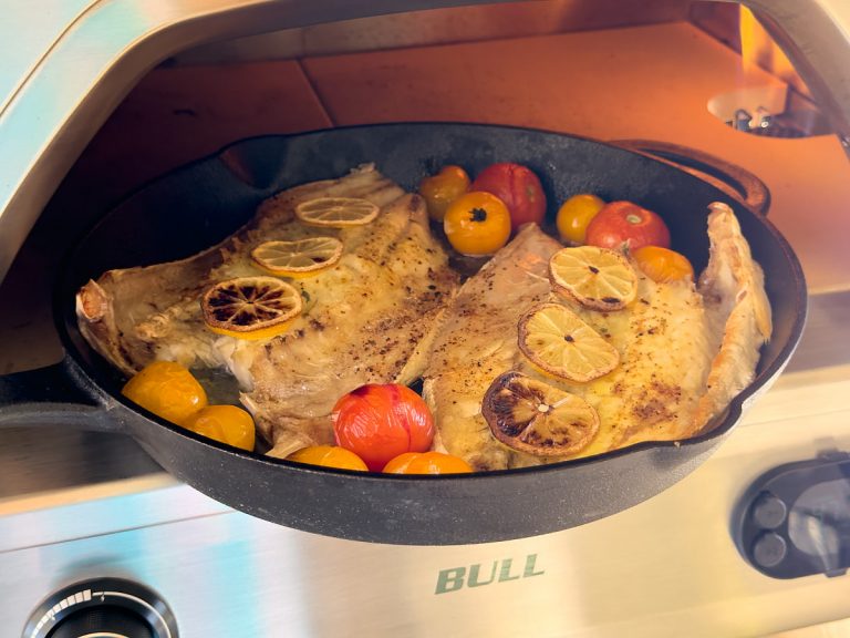 Bull Pizza Oven Branzino: Perfectly Crispy and Easy - Grilling Outdoor ...